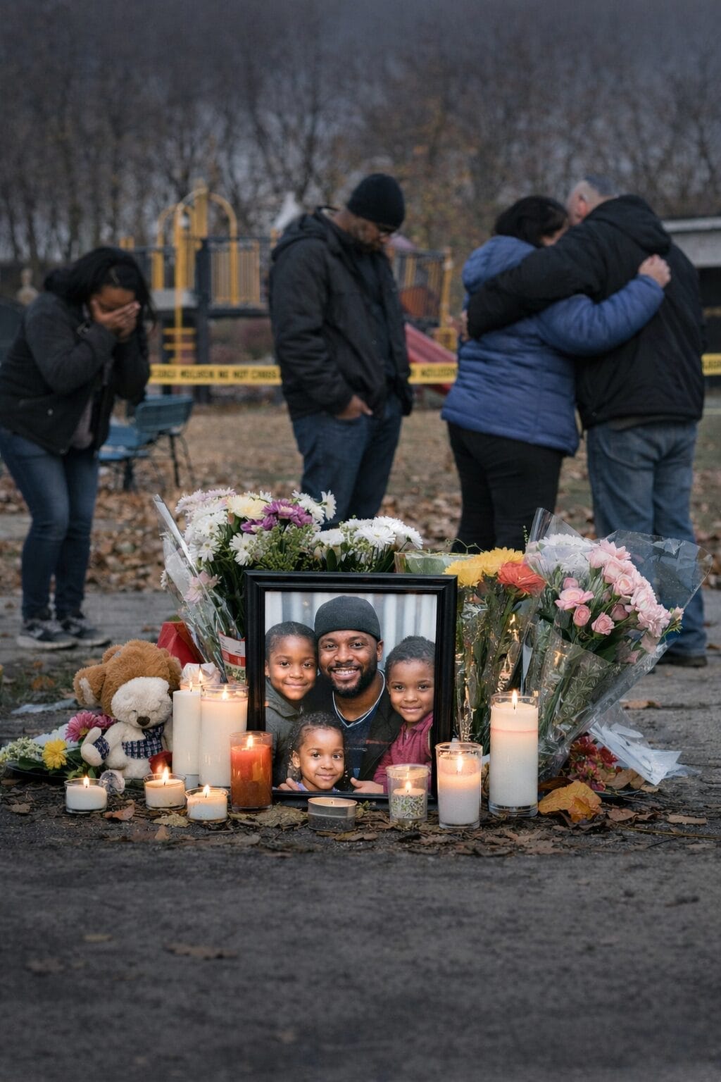 New Jersey Father Fatally Stabbed While Helping Children...